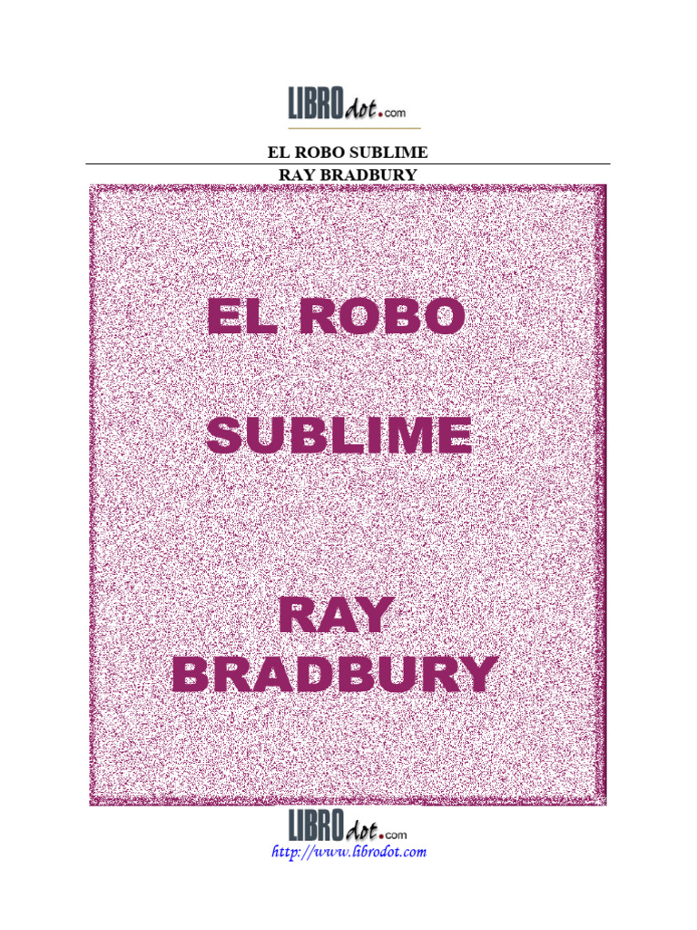 Robo Sublime, El | PDF