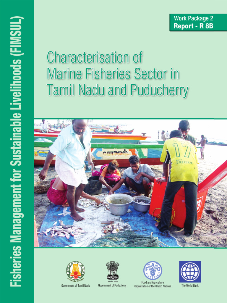 R8B - Characterisation of Marine Fisheries in TN - PC | PDF | Fishery | Fisheries Management