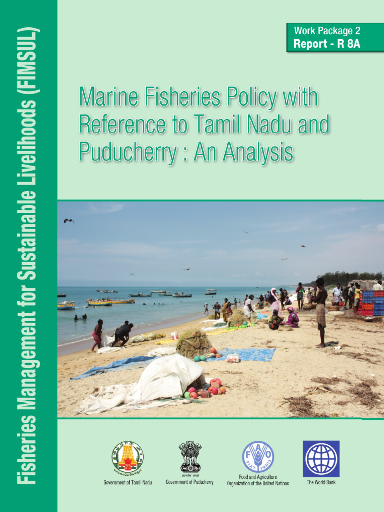 R8A-marine Fisheries Policies - TN and PC | PDF | Fishery | Trawling