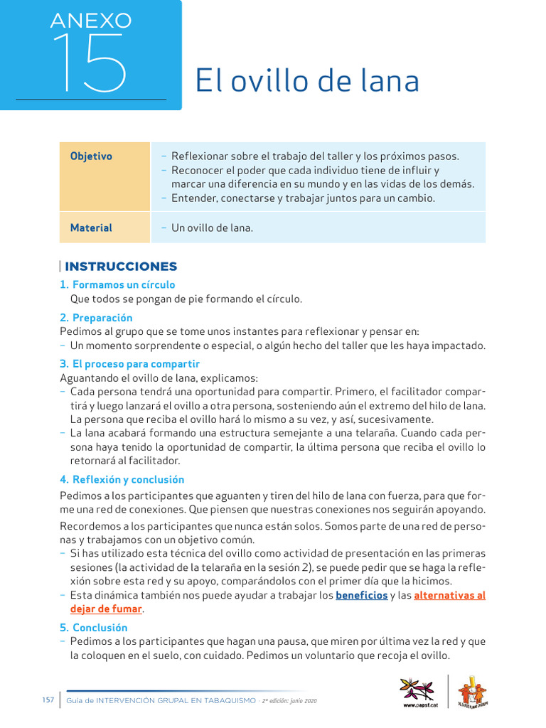 Técnica del Ovillo de Lana en Grupos | PDF | Hogar, jardinería y ...