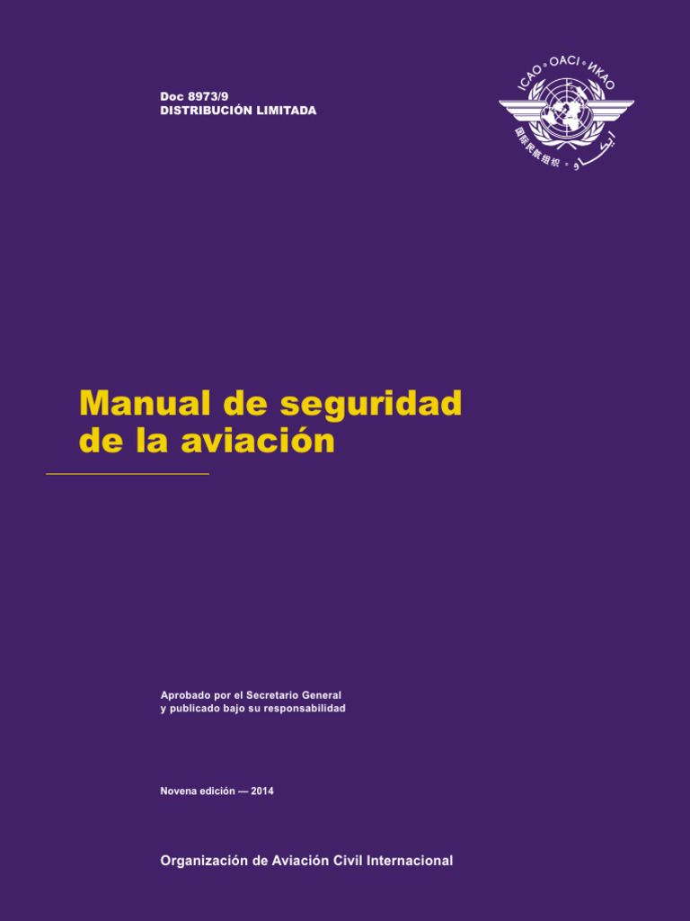 Manual de Seguridad | PDF | Aviación | Transporte