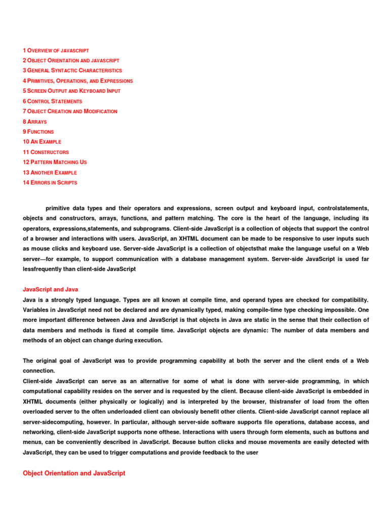 Js Introduction | PDF