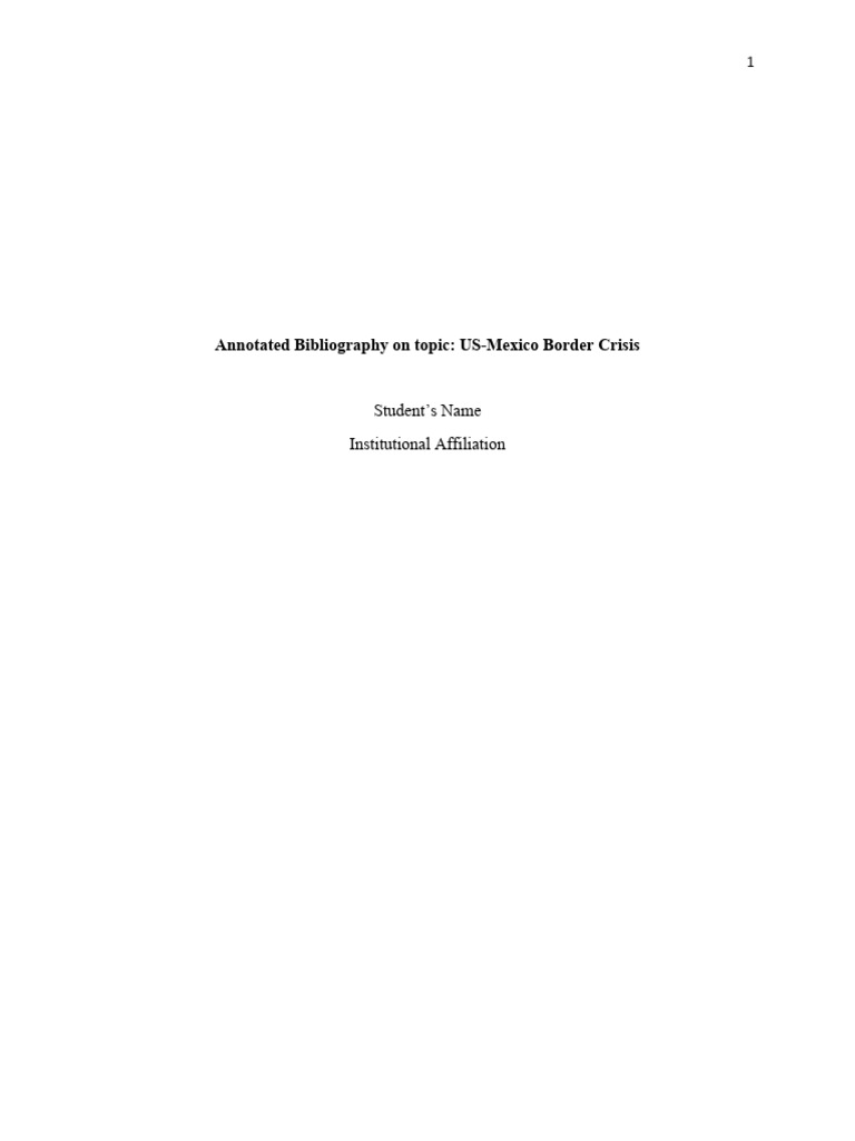 Human Geography-Annotated Bibliography | PDF