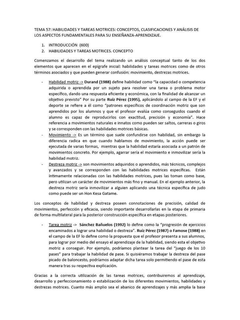 Tema 57 | PDF | Aprendizaje | Enseñando