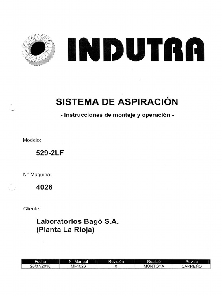 529-2LF (4026) Lavadero Inyectables | PDF