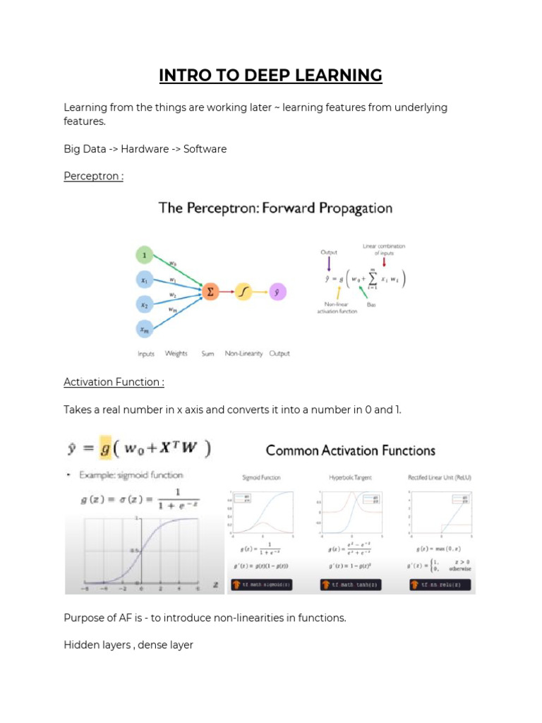 MIT 6.S191: Introduction to Deep Learning | PDF