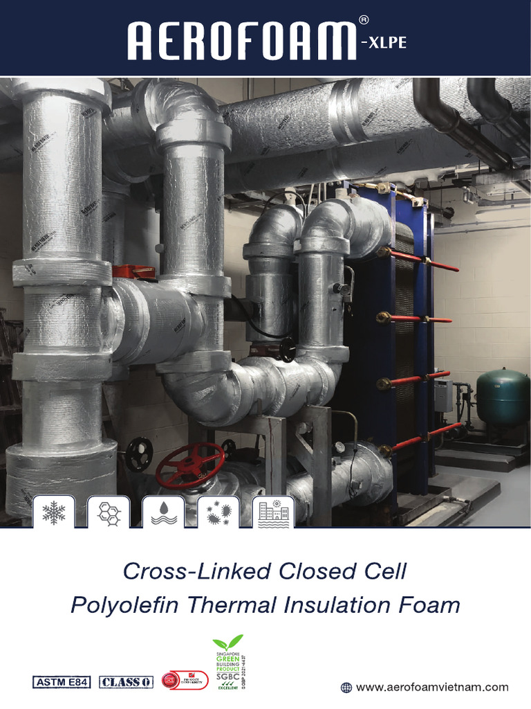 4. Cách nhiệt - Aerofoam - Polyolefin XLPE | PDF