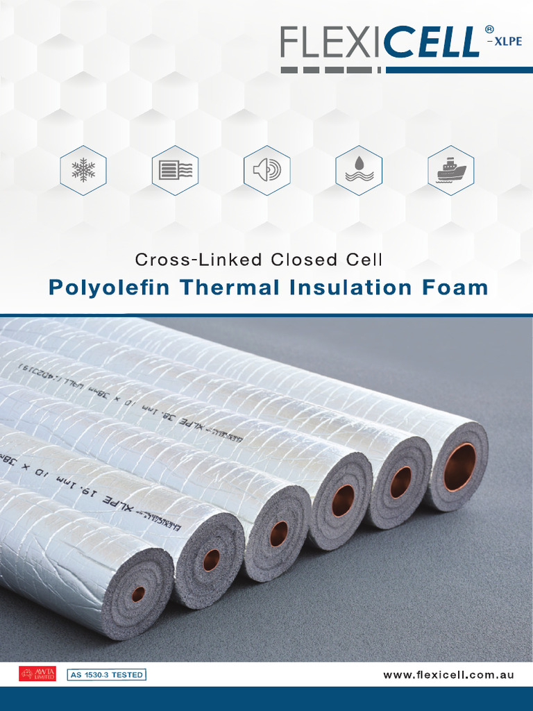 2. Cách nhiệt -FLEXICELL-Polyolefin XLPE | PDF