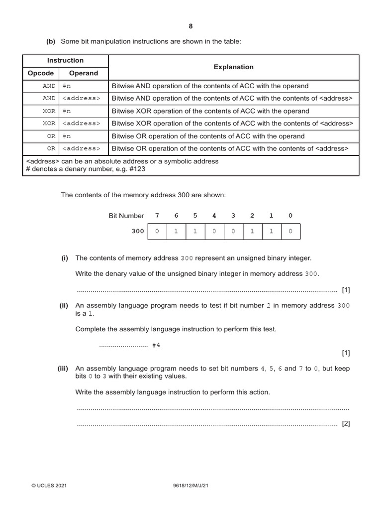 9618 MJ 12 Q4b | PDF | Office Equipment | Computer Hardware