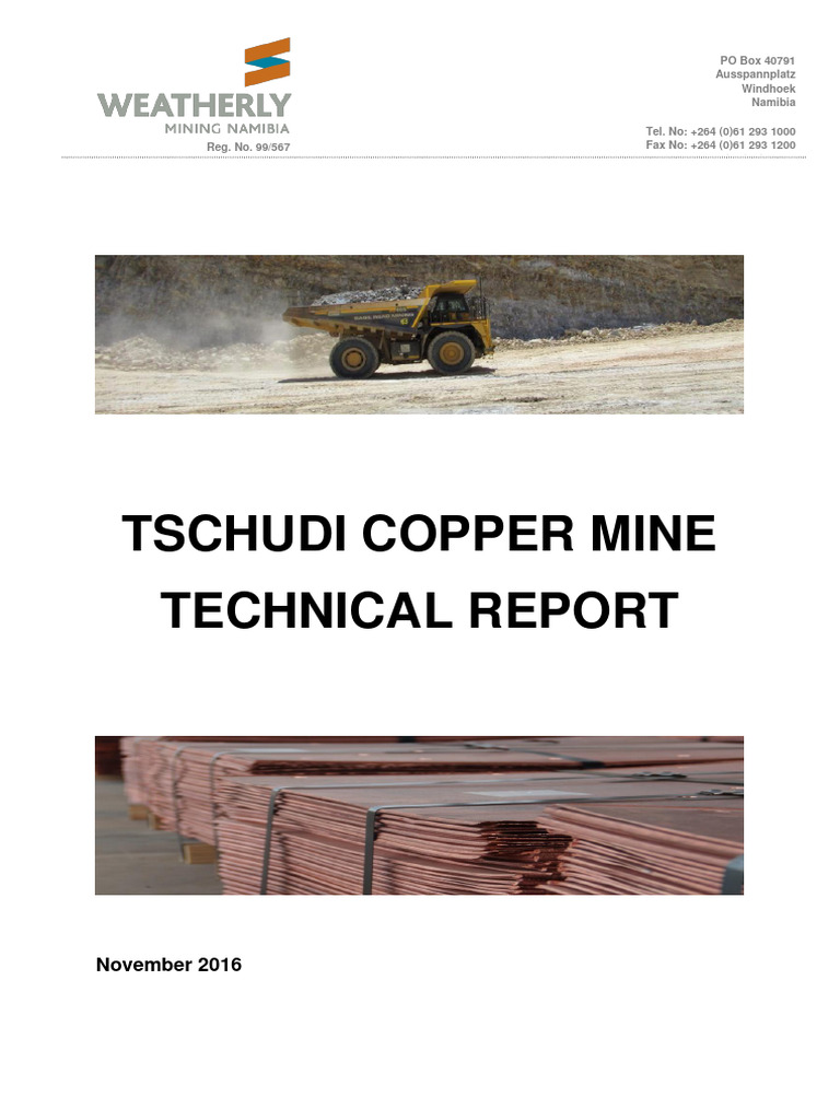 Tschudi Technical Report Nov16 | PDF