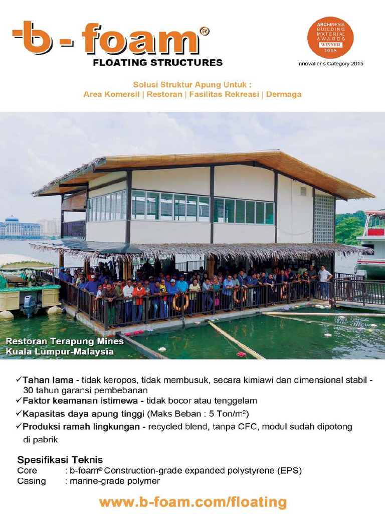 B-Foam Floating Structures Brochure-ID V1.0 | PDF