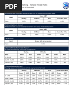 Standard Bank Savings Fees 2025 | PDF | Debit Card | Banks