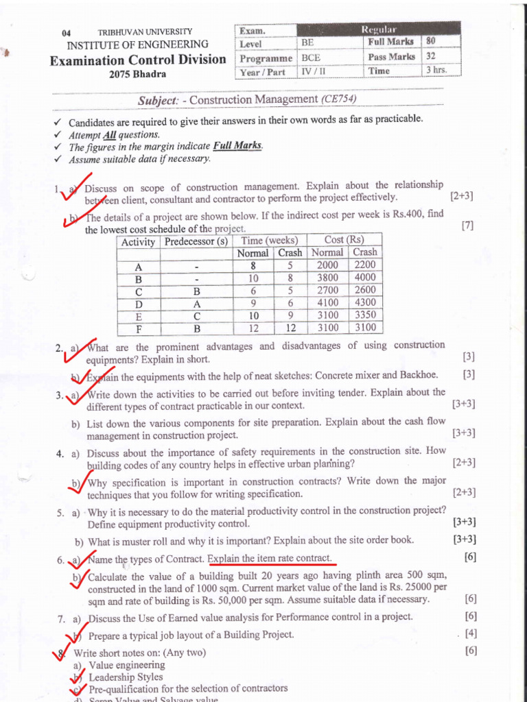 Construction Management | PDF