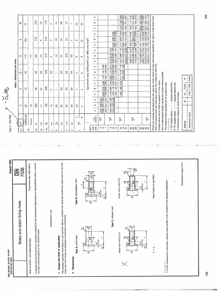 Din 7338 | PDF