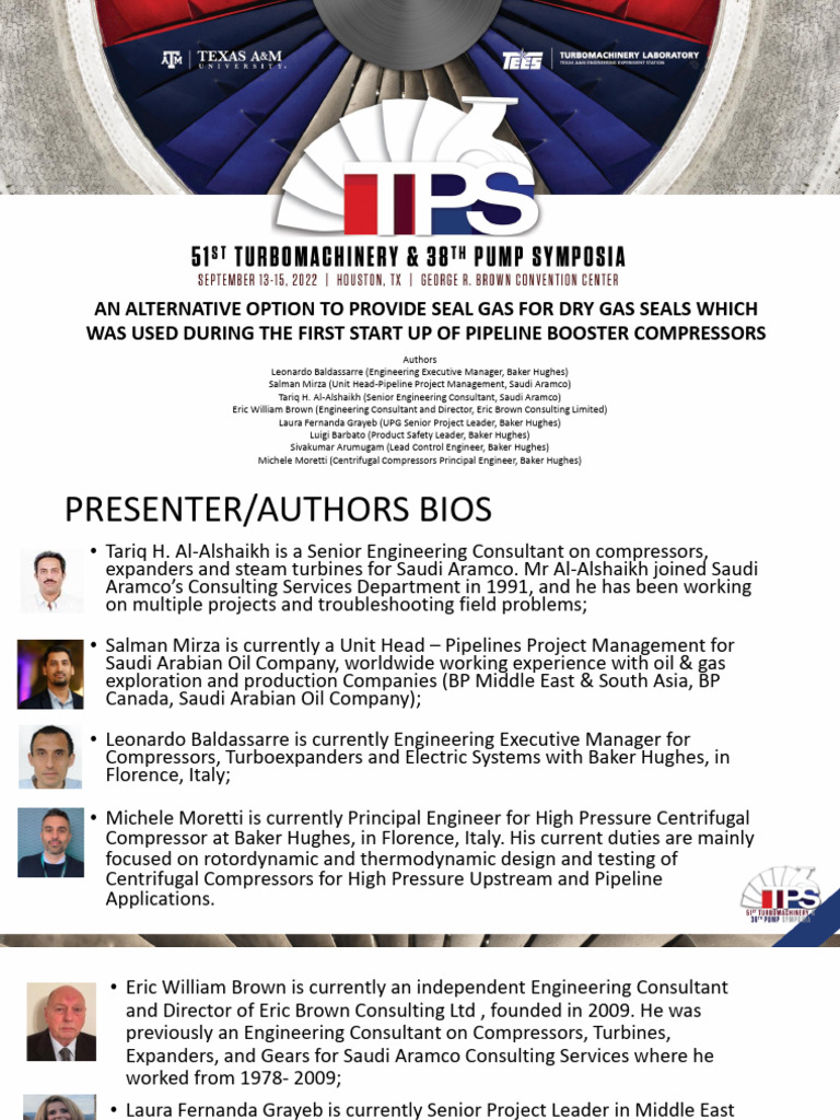 Alternative Option To Provide Seal Gas For Dry Gas Seals | PDF ...