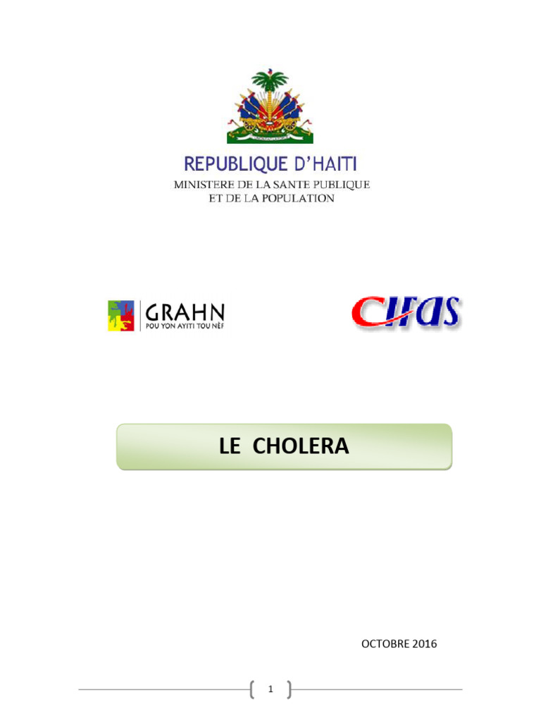 Cholera | PDF