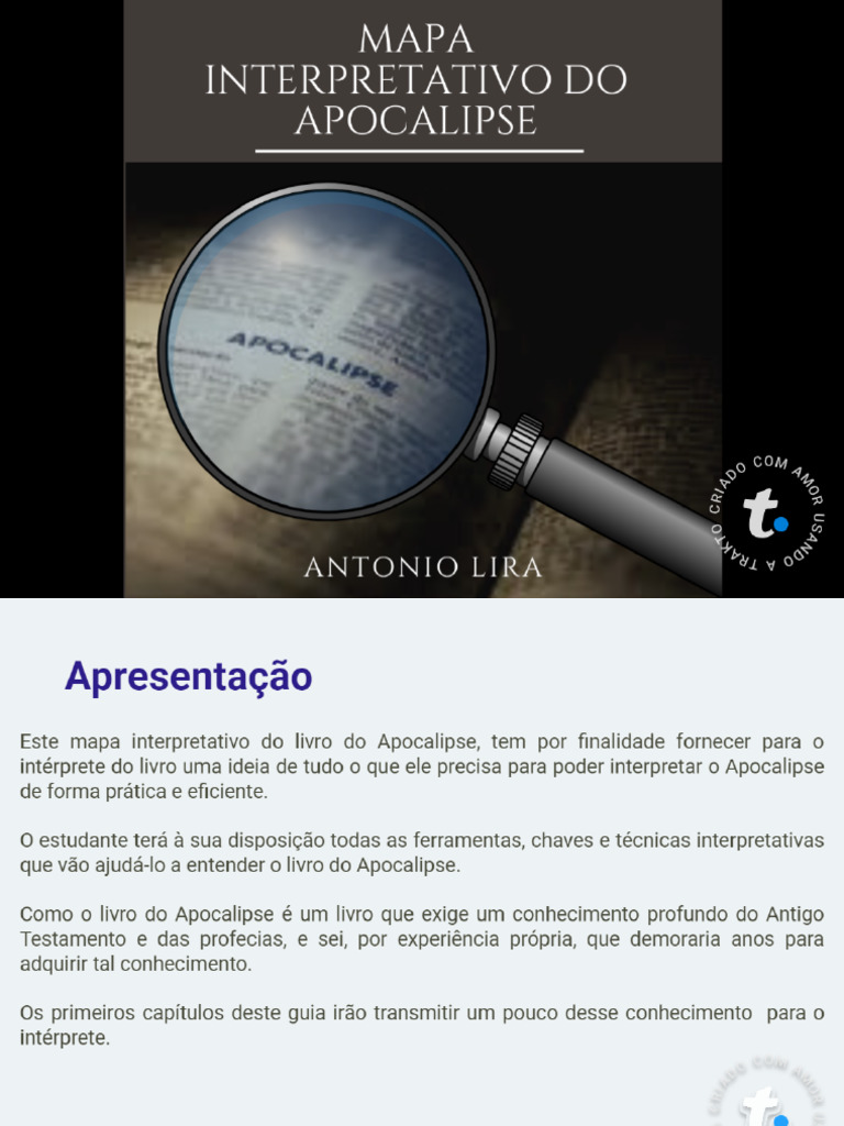 Mapa Interpretativo | PDF | Livro do Apocalipse | Jesus