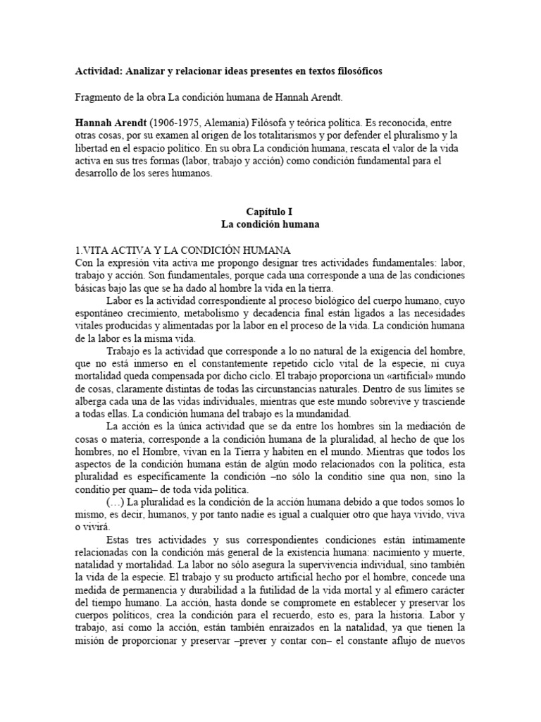 Oa1 Actividad Analizar y Relacionar Ideas Presentes en Textos ...