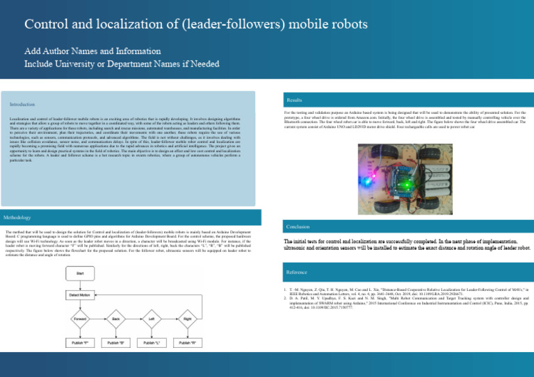 Poster Template | PDF | Robot | Robotics