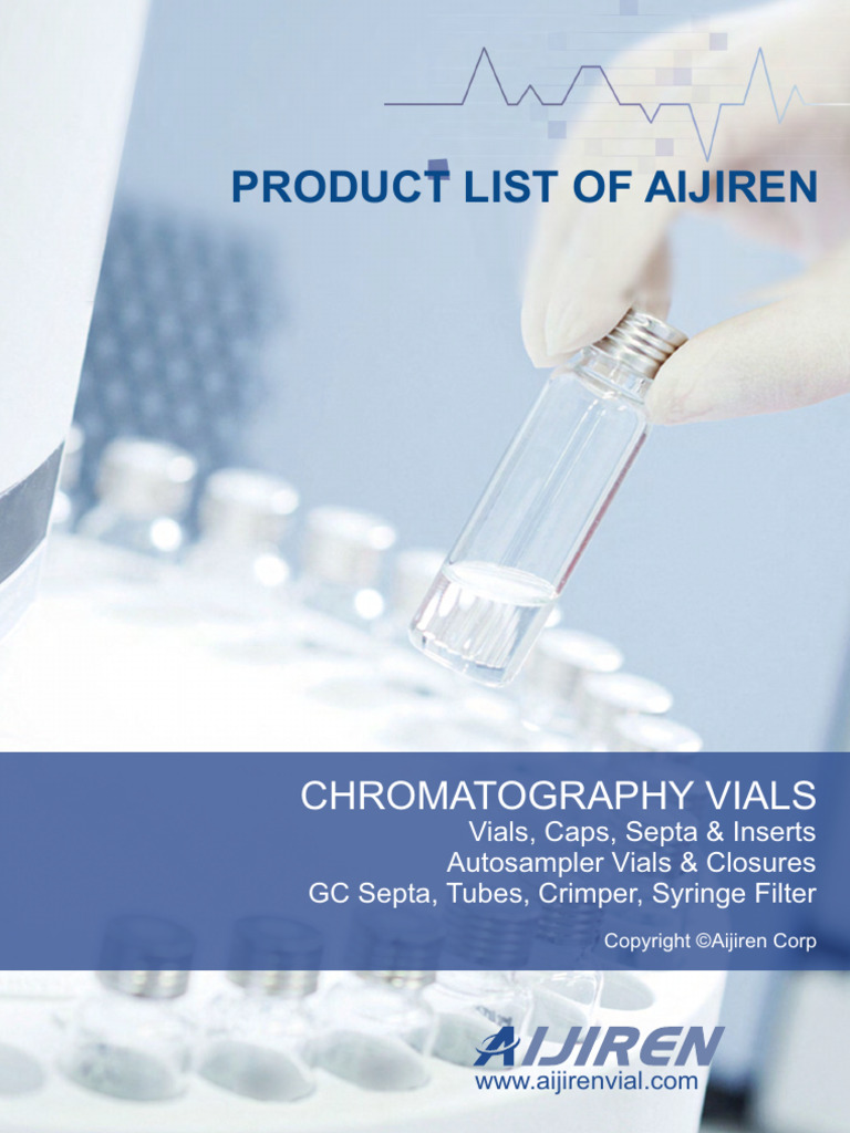 Aijiren GCLC Vials Catalog | PDF