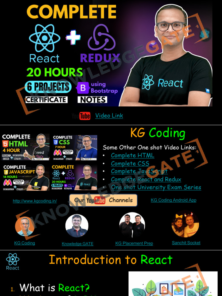 Video Link | Download Free PDF | Document Object Model | Java Script