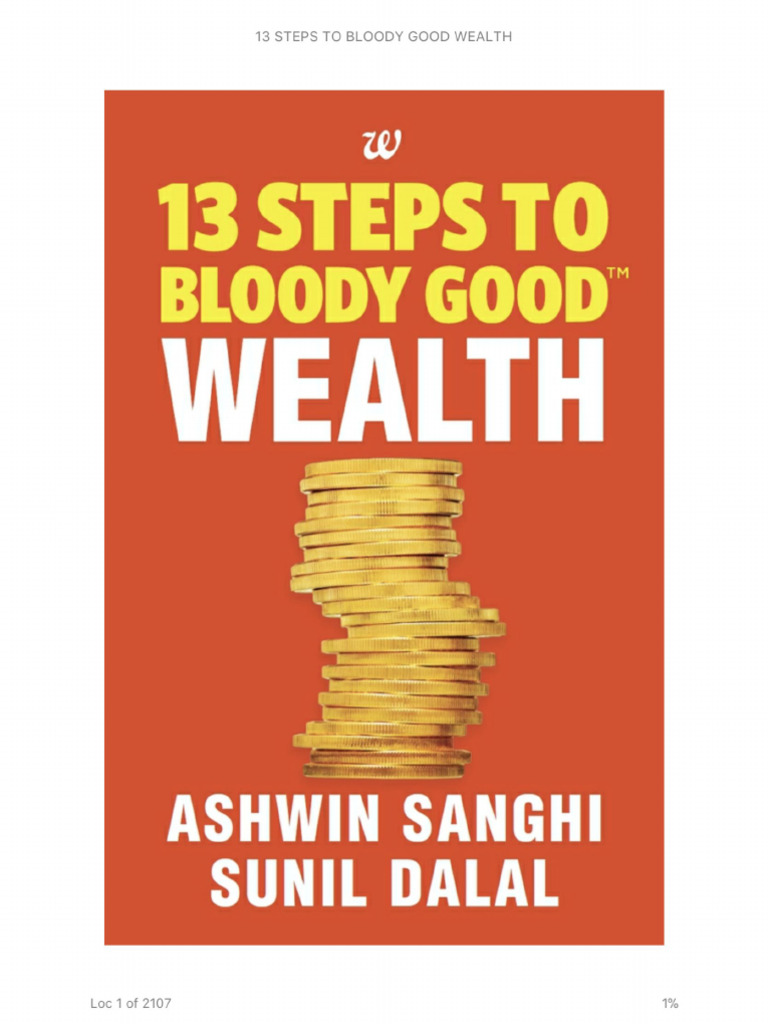 13 Steps To Wealth PDF | PDF