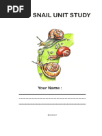 Anatomy of Snails | PDF | Mollusca | Molluscs