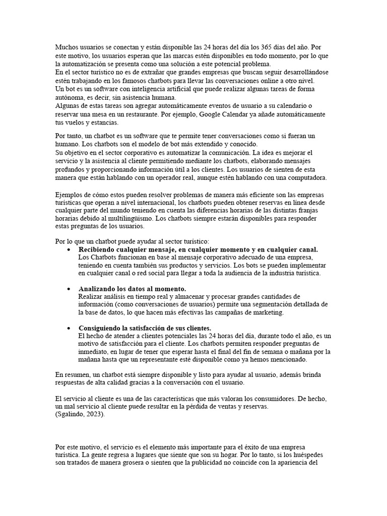 Chatbots | PDF | Informática Chatbots | PDF | Informática