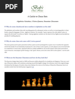 Chess Board Dimensions and Guidelines | PDF | Chess | Competitive Games