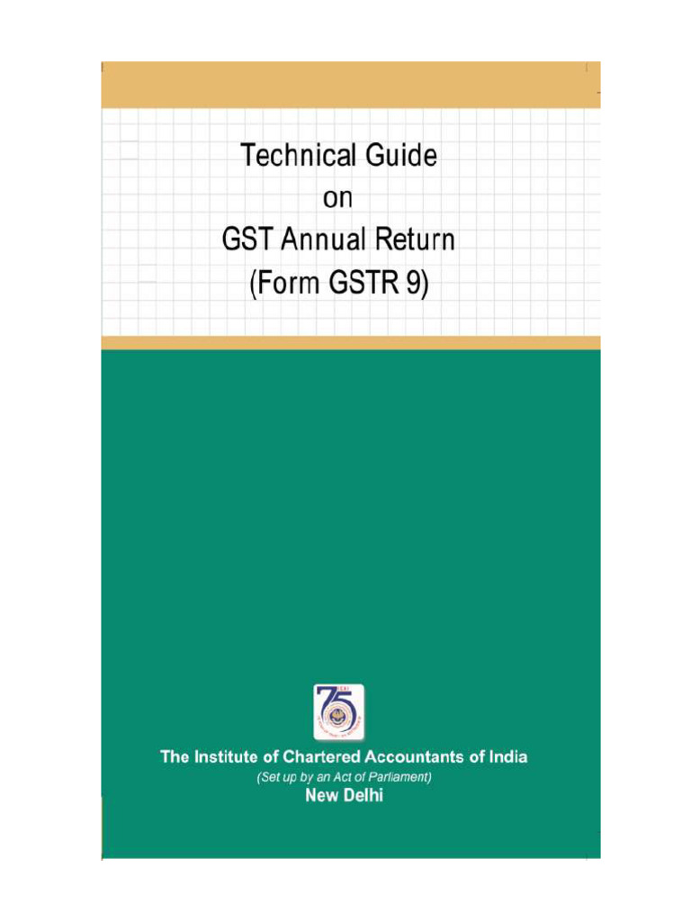 Technical Guide on GSTR 9 Filing | PDF | Finance & Money Management