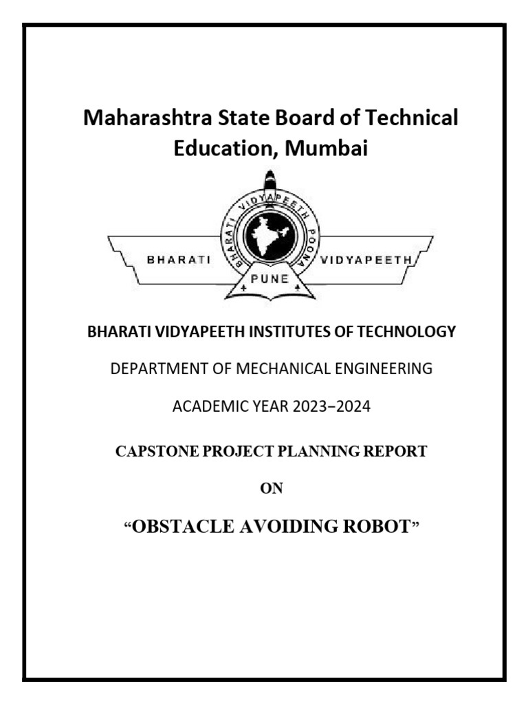 Capstone Project by (3631) | PDF | Electric Motor | Robotics
