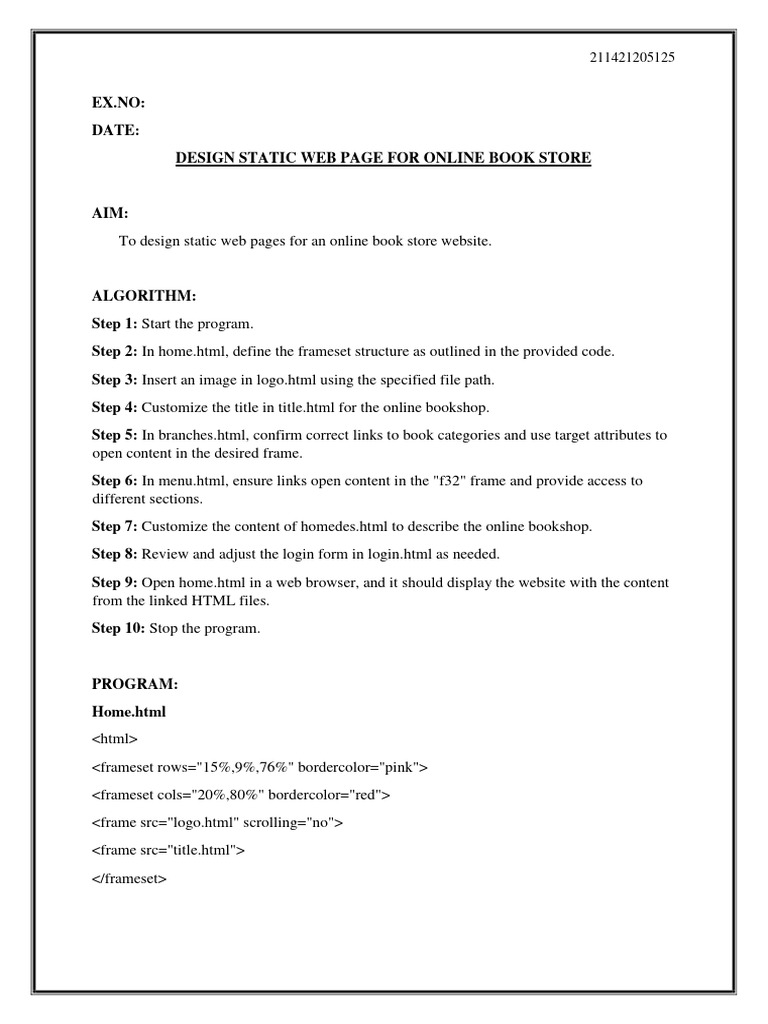 Static Webpage | PDF | World Wide Web | Internet & Web