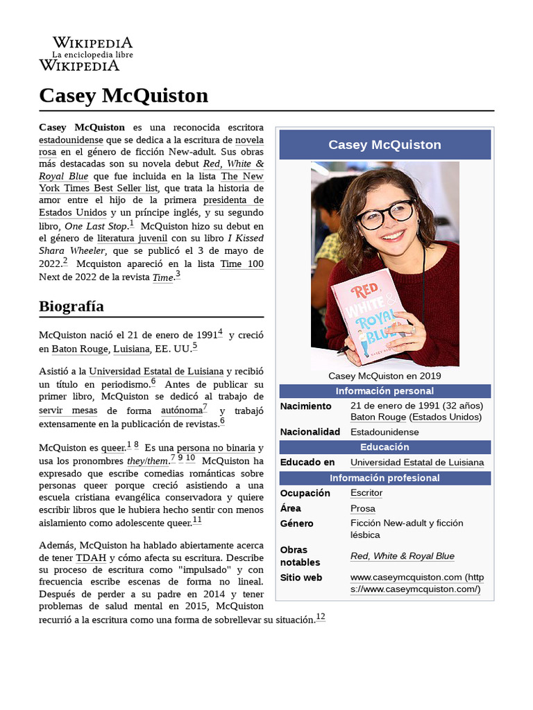 Casey McQuiston | PDF