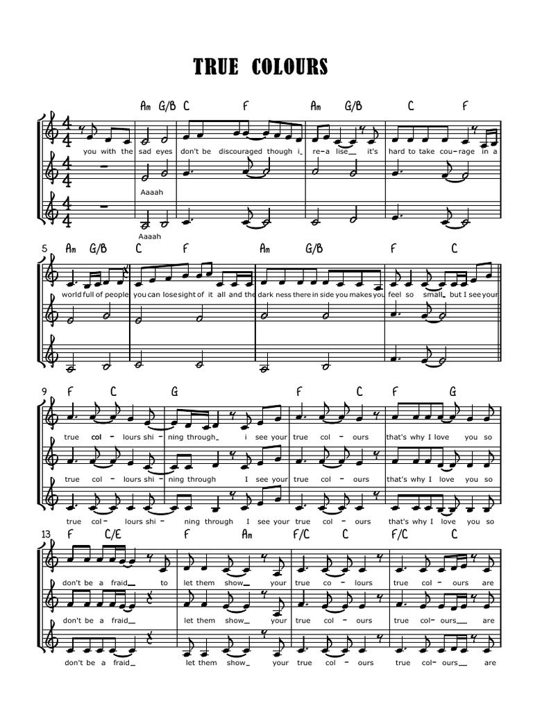 True Colors | PDF
