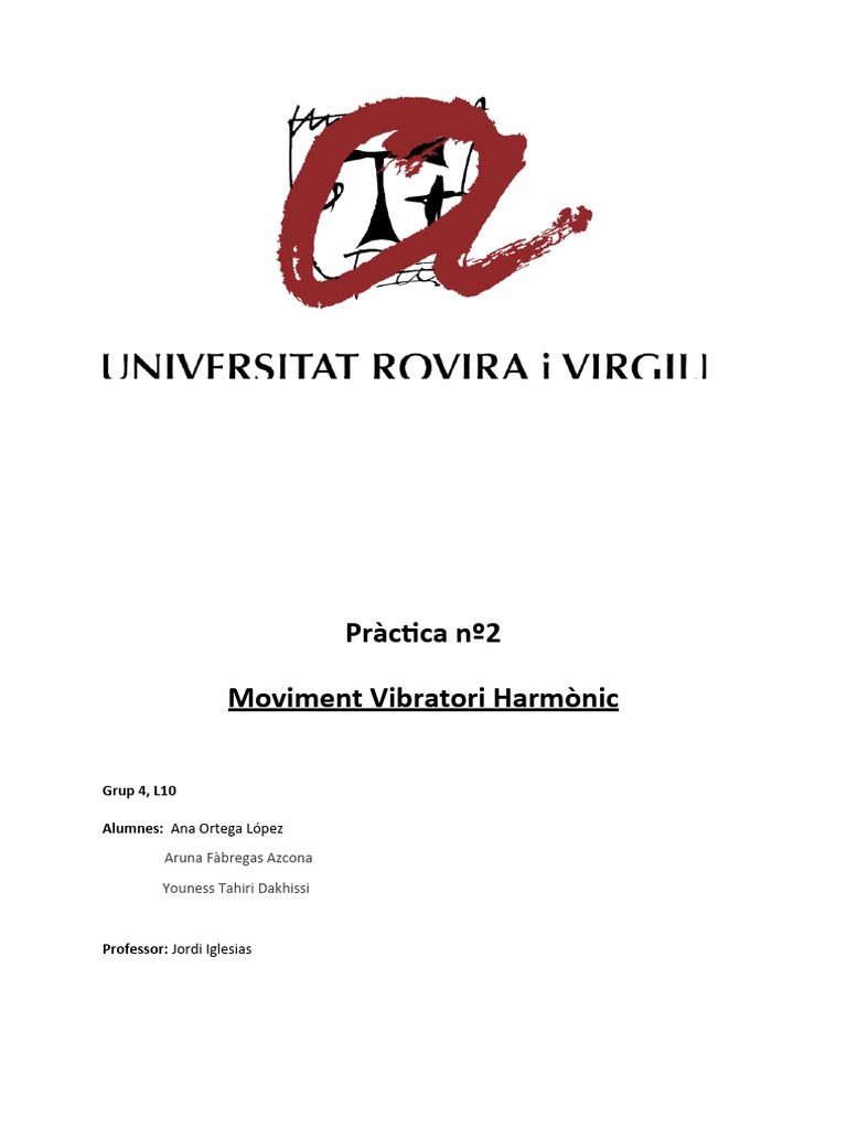Guió Informe Pràctica 2 | PDF