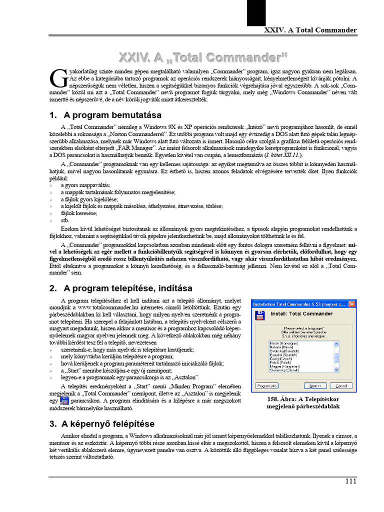 A Program Bemutatása | PDF