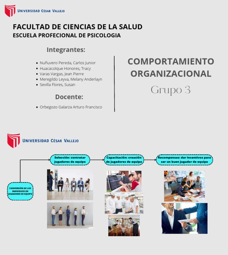 Comportamiento Organizacional 3ciclo Ucv Psicologia | PDF