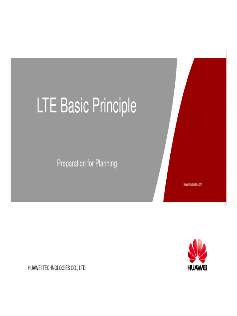 LTE Overview V2.1 | PDF