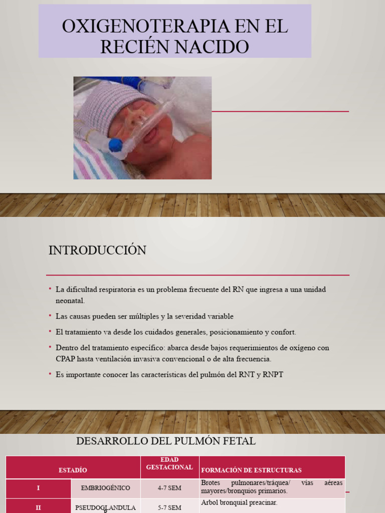 Oxigenoterapia | PDF | Sistema respiratorio | Pulmón