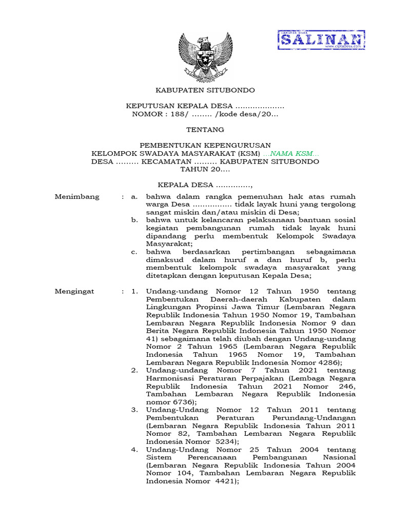 SK KSM RTLH (WWW - Ciptadesa.com) 2 | PDF