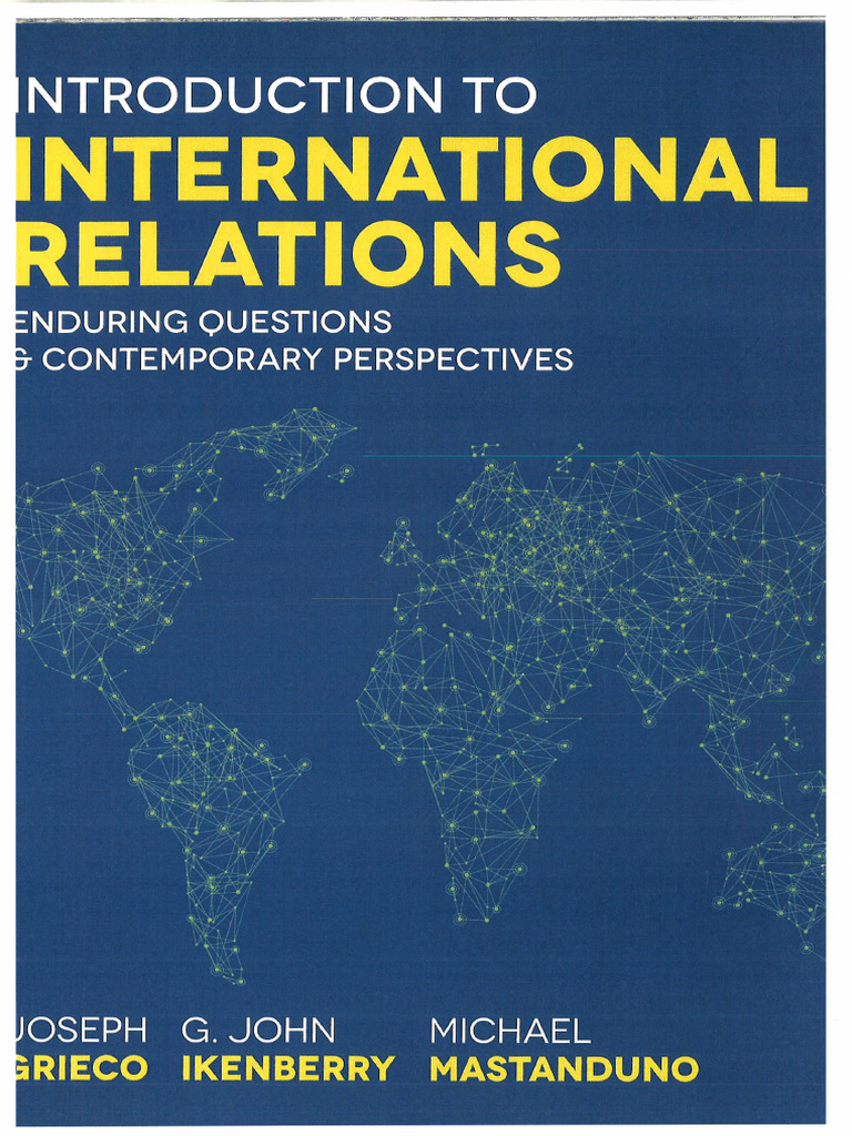 Introduction To International Relations | PDF