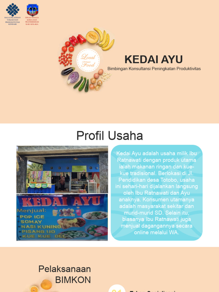 Presentasi Kedai Ayu | PDF