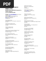 PhilHealth Regional Offices Directory | PDF | Metro Manila | Luzon