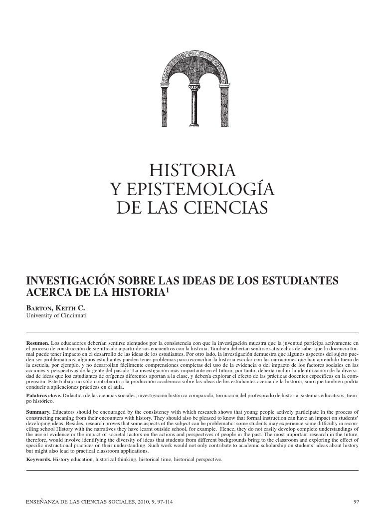 Barton Keith | PDF | Conocimiento | Science
