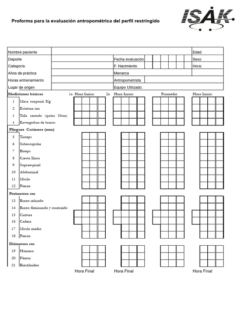 Proforma ISAK 1 | PDF