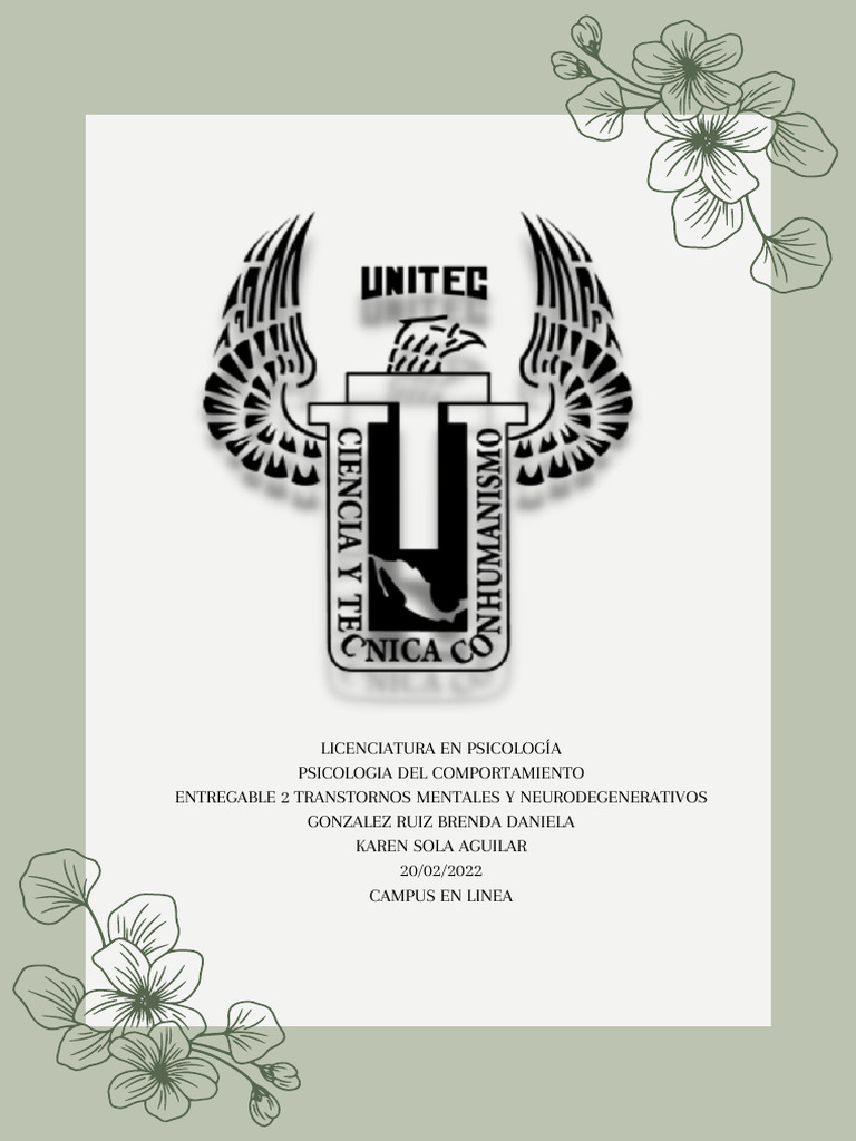 Logo de UNITEC - Nombre de La Licenciatura - Nombre de La Materia - Título Del Entregable ...
