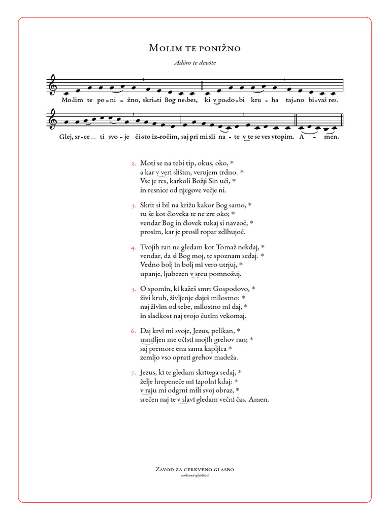 09 Molim Te Ponizno - Koral2 | PDF