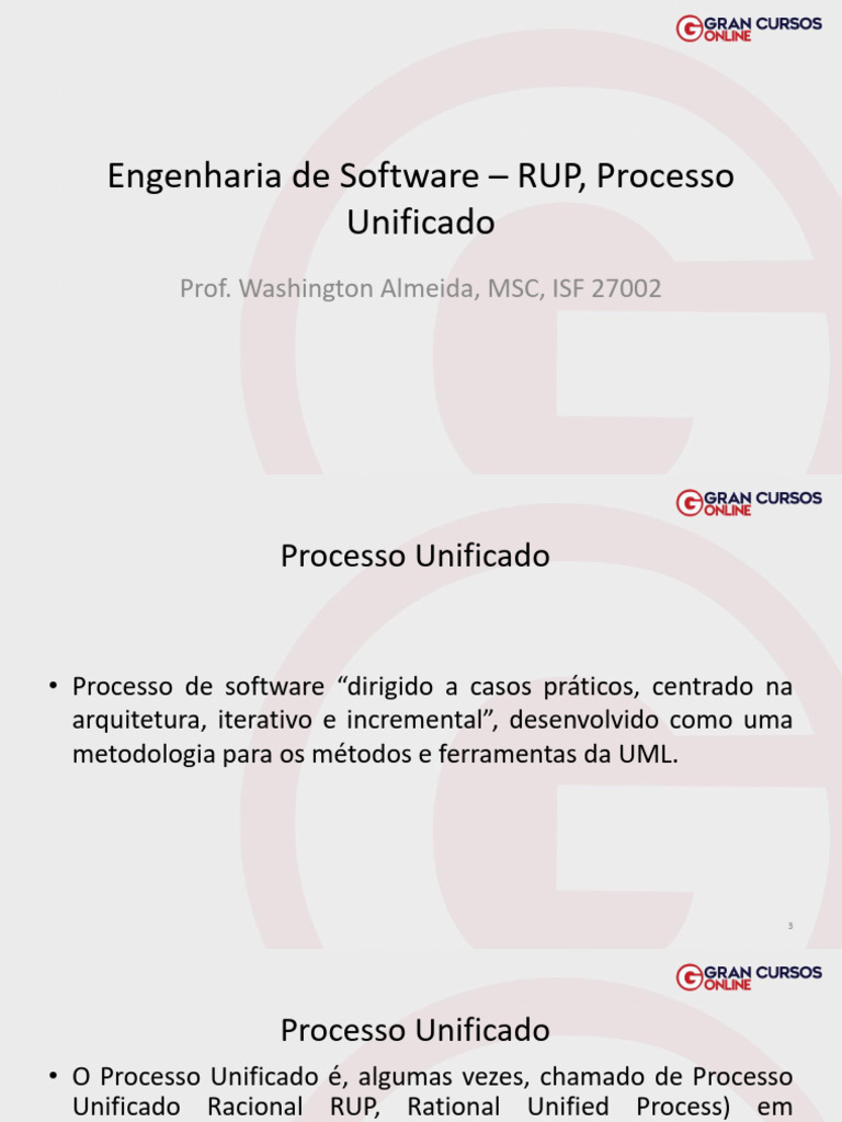 Aula 04 RUP | PDF | Engenharia de Software | Teoria dos Sistemas