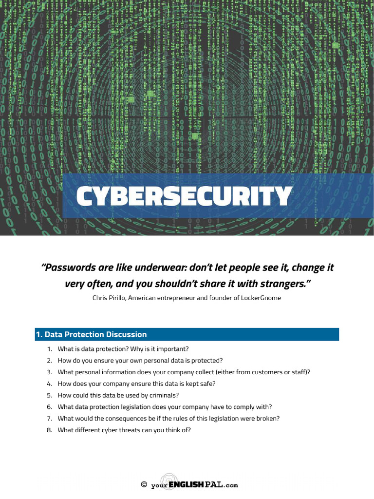 Passwords: Protecting Your Data | PDF | Business | Computers