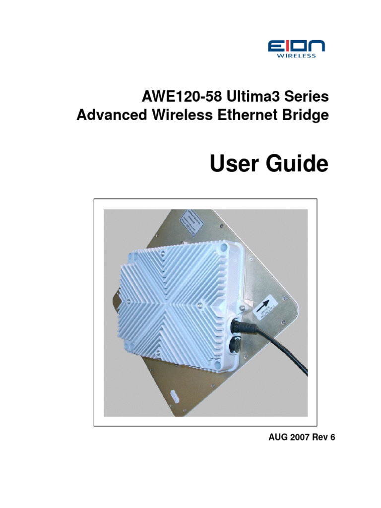EION Ultima3 Manual Rev6 | PDF